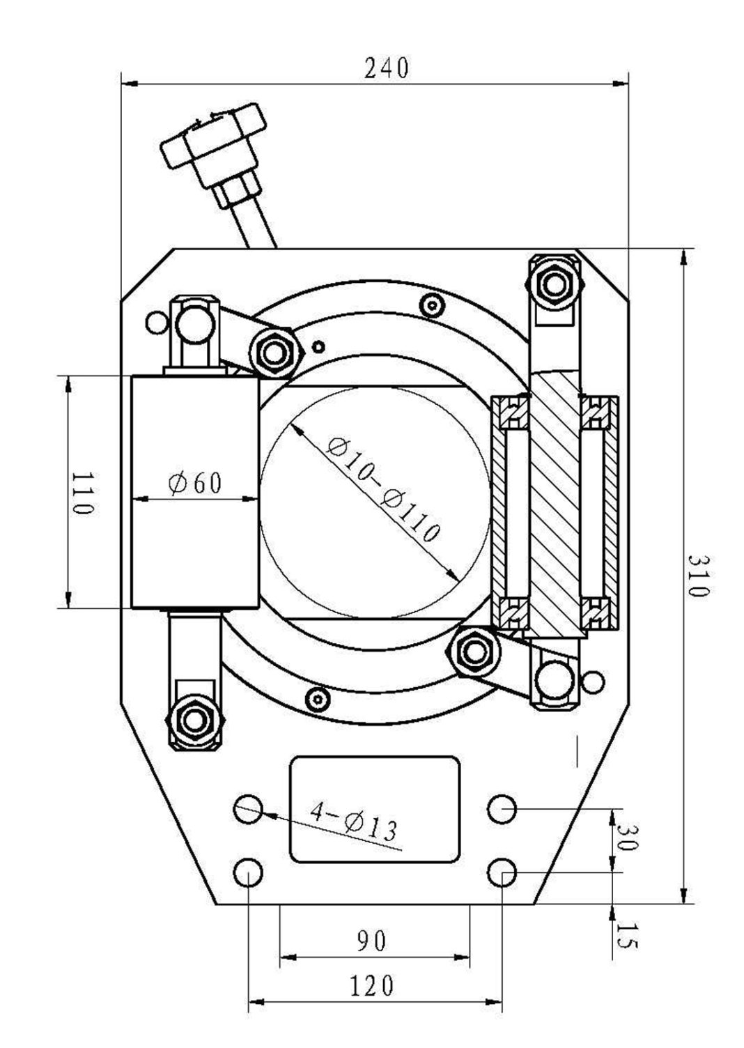 Iris Wire Guide 10mm to 110mm - Cemanco
