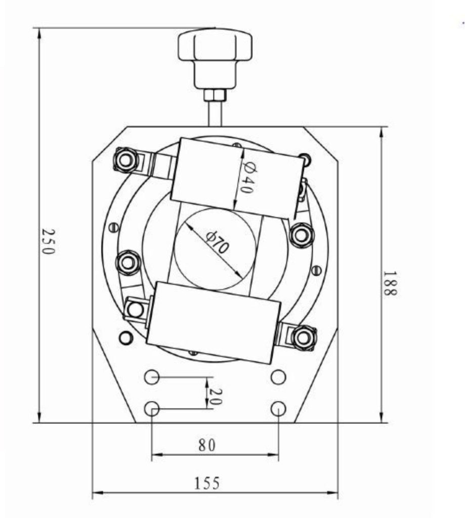 70mm - IG-70 - Iris Wire Guide - Cemanco