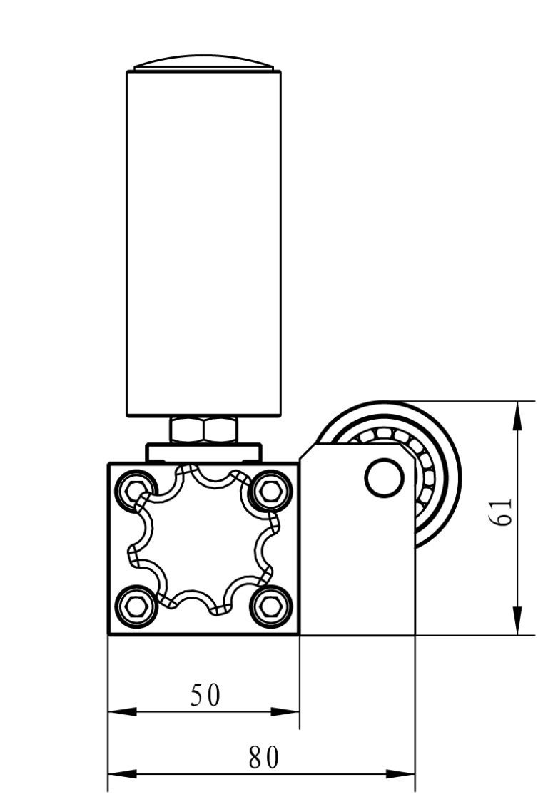 60mm Adjustable Wire Guide - Cemanco